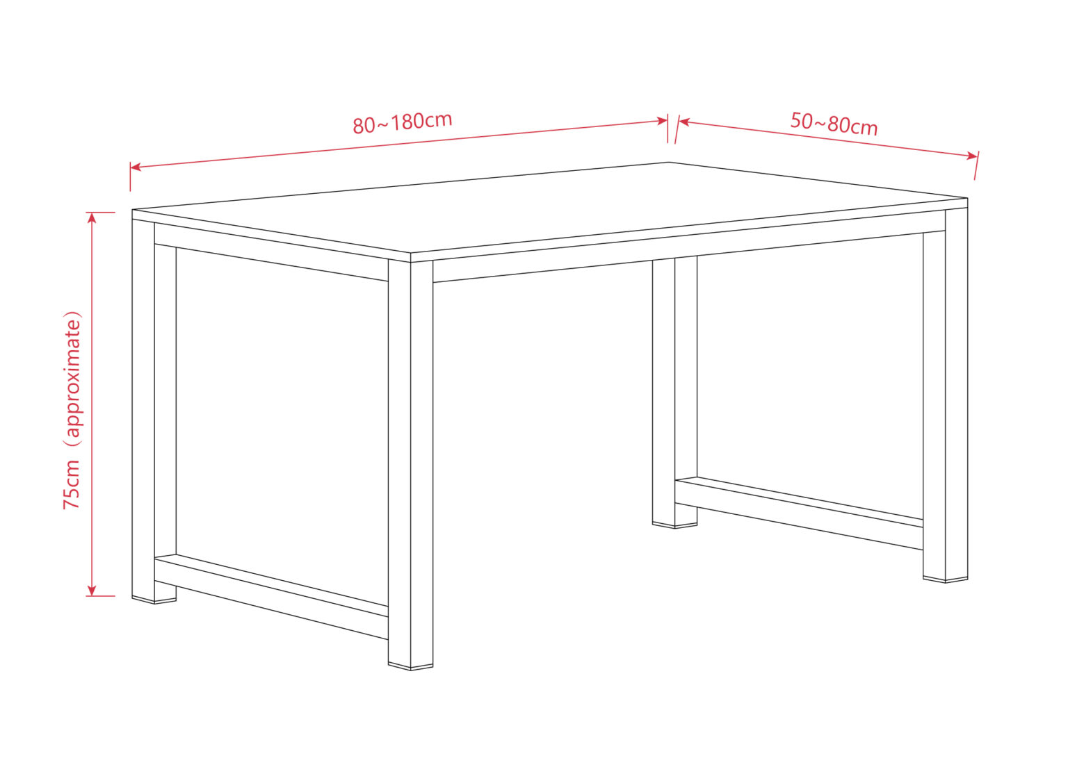 Solid Wood Study Table MYSEAT sg MadeInSG FREE Delivery