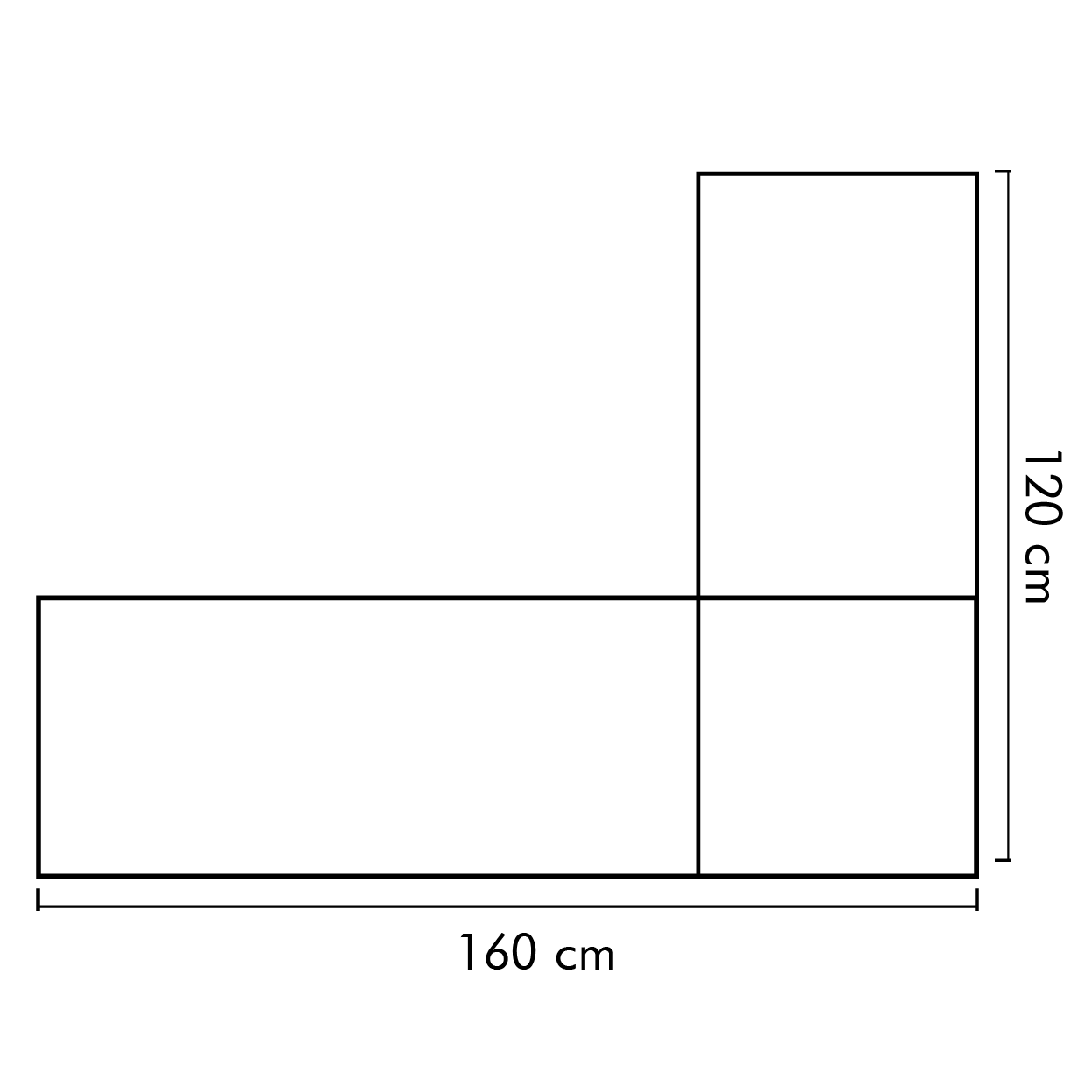 L Shape Table | MYSEAT.sg | Free delivery and assembly