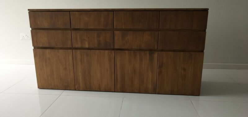BUCKY Solid Wood Cabinet | MYSEAT Furniture SG