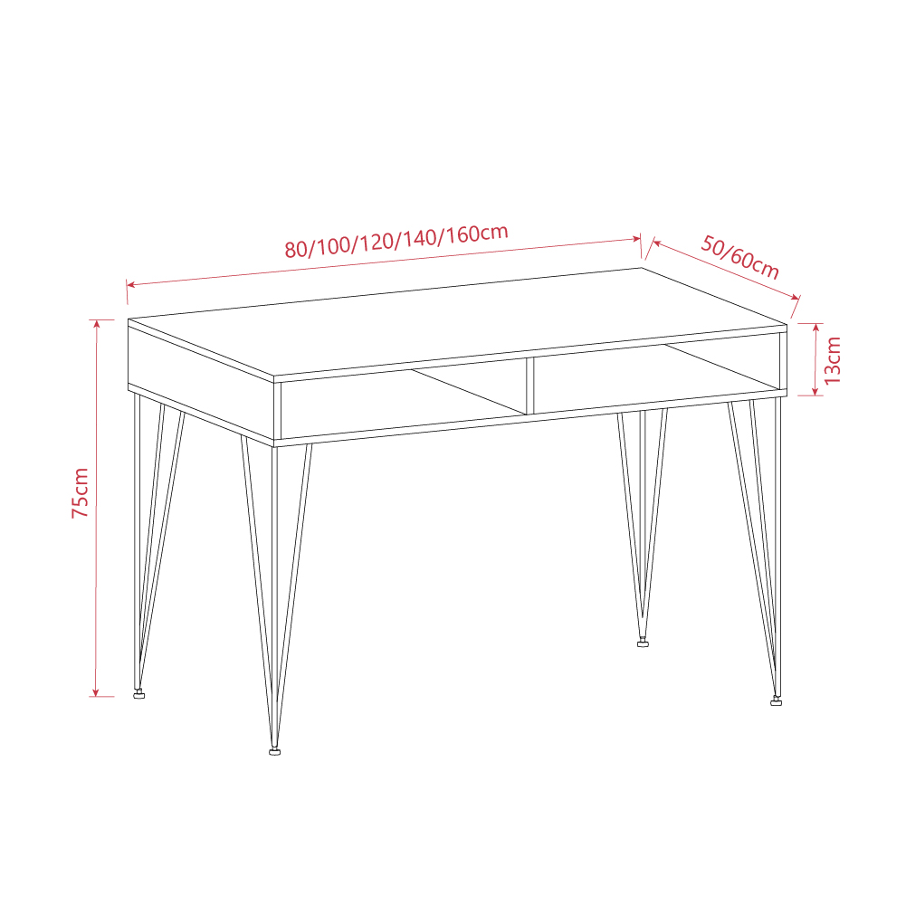 Solid Wood Study Table | MYSEAT.sg | Free Delivery & Assembly