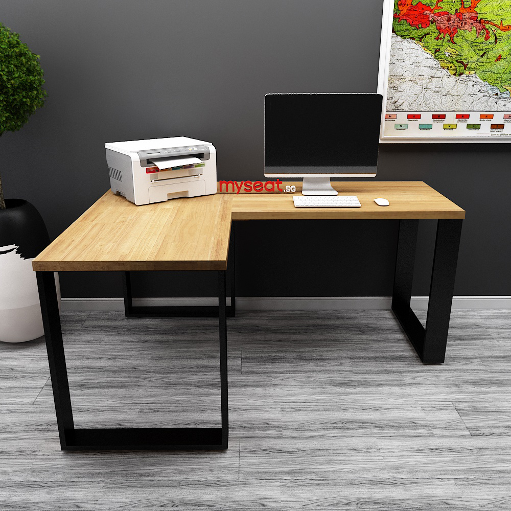 L Shape Table | MYSEAT.sg | Free delivery and assembly