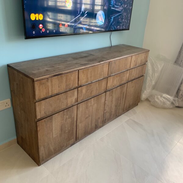 BUCKY Solid Wood Cabinet | MYSEAT Furniture SG